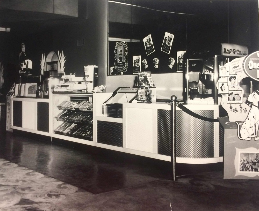 Vintage Movie Theater Concession Stand