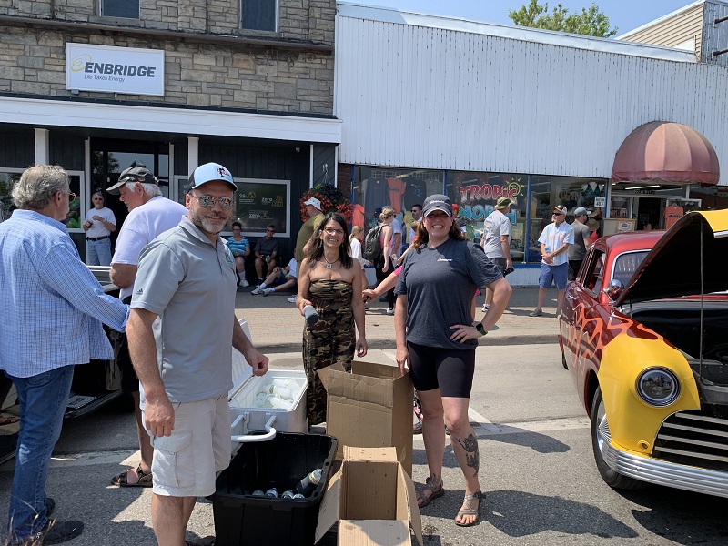 St. Ignace attracts thousands to car show - Enbridge Inc.