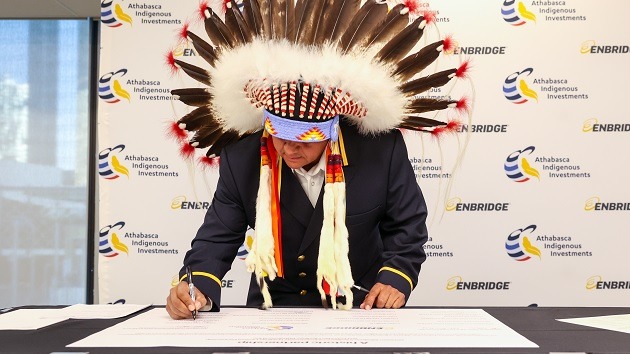 A ‘landmark collaboration’ in northern Alberta - Enbridge Inc.